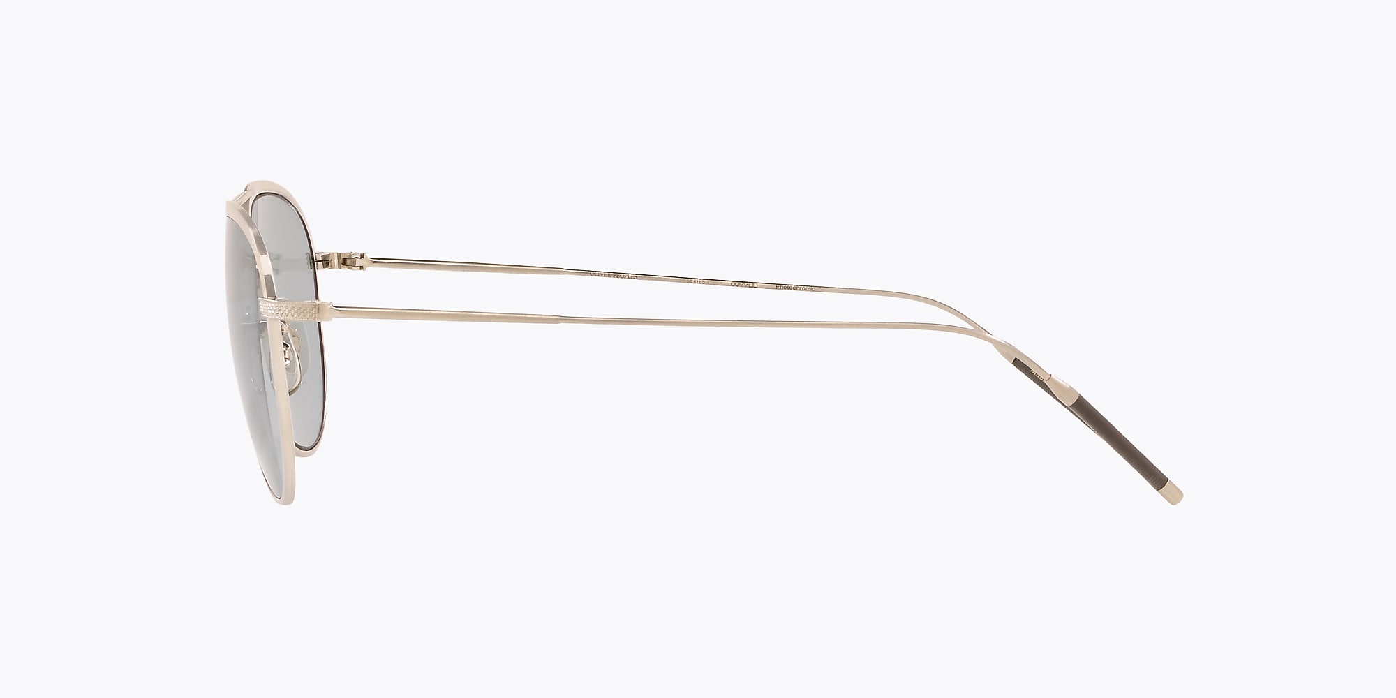 Sunglasses OV1276ST - Brushed Silver - Ash Blue Wash Photochromic ...