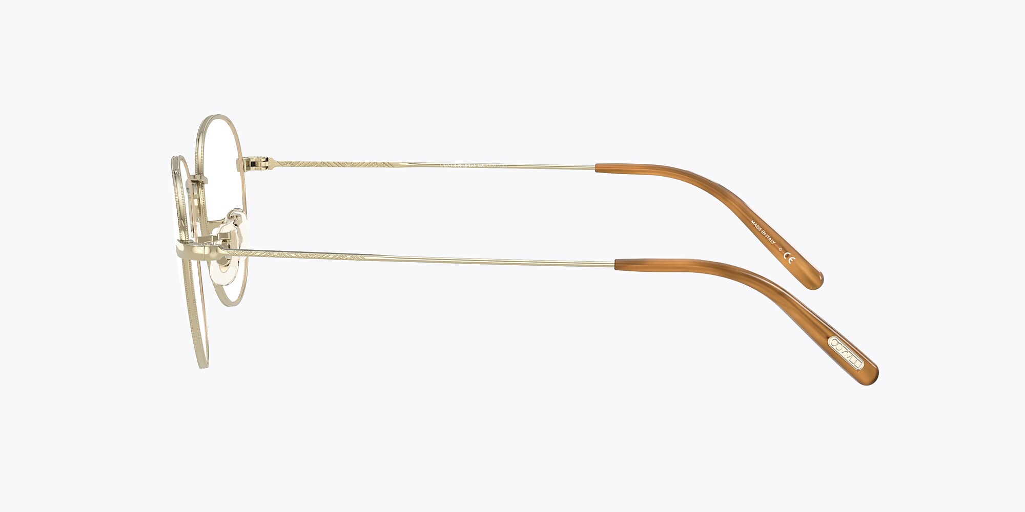 Eyeglasses OV1281 - Gold - Demo Lens - Metal | Oliver Peoples USA